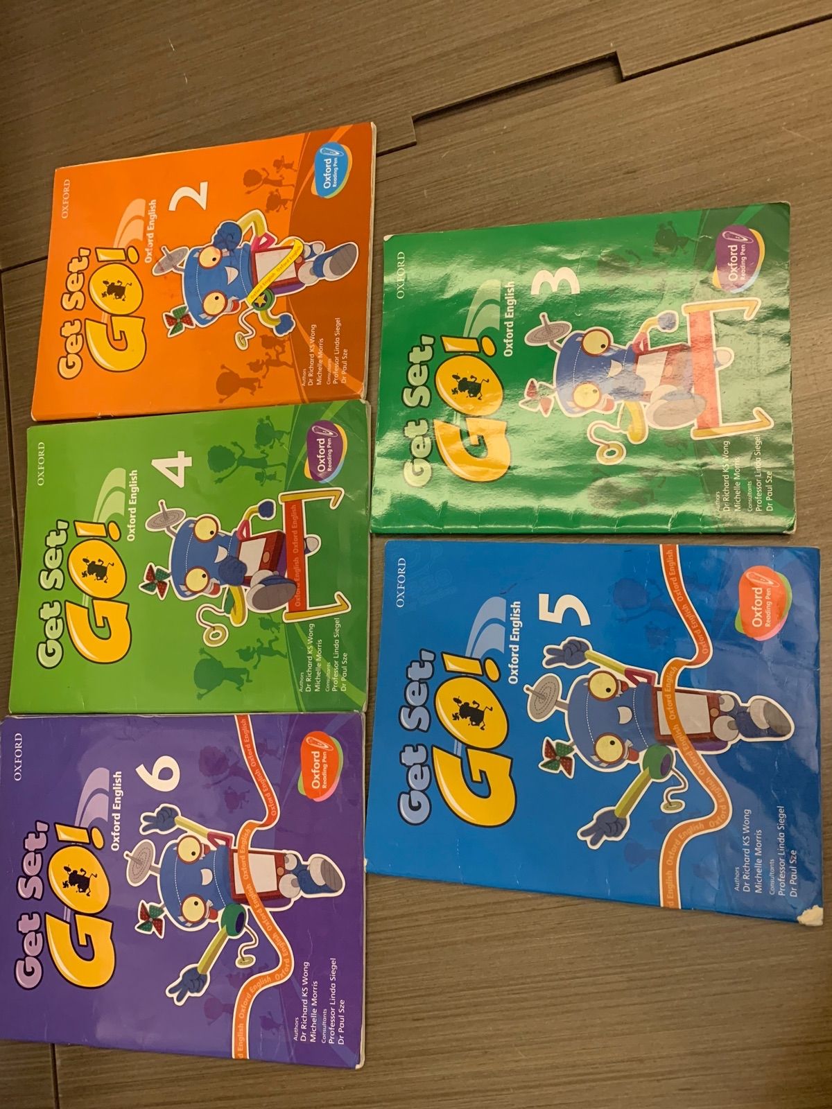 徵:get set go phonic book 1-6 & get set go dvd 5-6 - 二手市場 - 教育王國